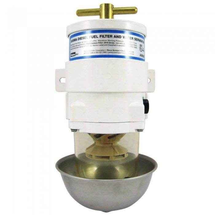 Fuel Filter Assembly 10 Micron Turbine Series Diesel | Racor 500MA10 ...
