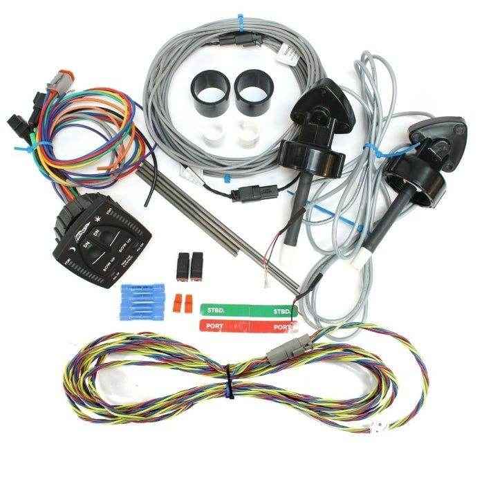 Hydraulic Integrated Trim Tab Control with LED Indicator - All-In-One ...